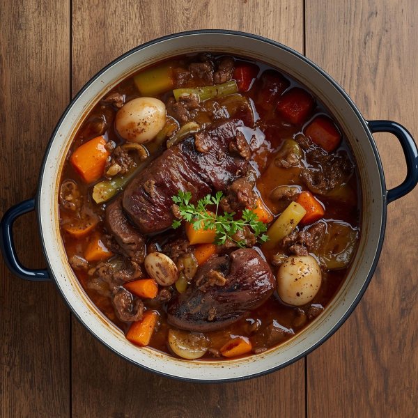 Braised Beef One-Pot Recipe - Easy British Cooking | QuikRecipes