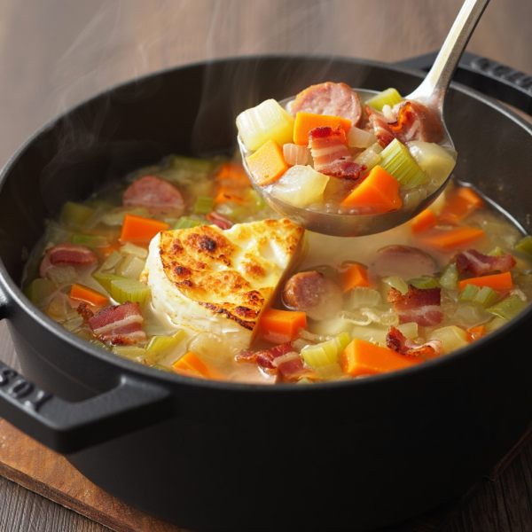 Savoyard Soup Recipe - Easy French Cooking | QuikRecipes
